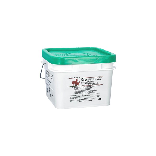 Med Vet International Zoetis, Strongid C 2X, 10Lb, Quantity: Each of 1 ...