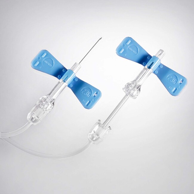 Med Vet International Winged Infusion set 19g x 3/4 12" tubing 50/Box ...