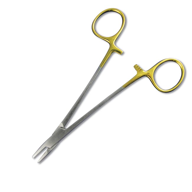 Med Vet International Mayo-Hegar Needle Holder, Tungsten Carbide ...