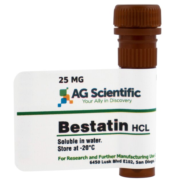 AG Scientific Inc Bestatin HCl, 25 MG | Fisher Scientific