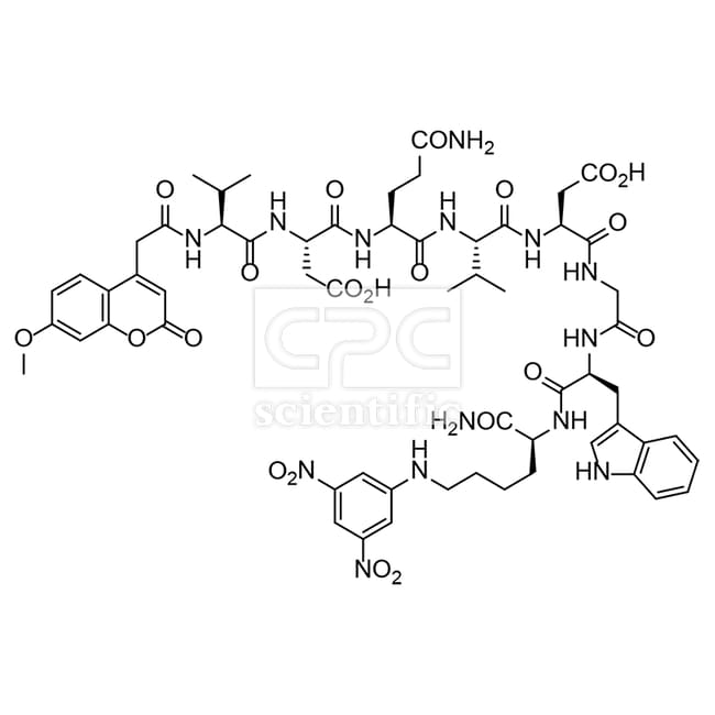 CPC Scientific MCA-Val-Asp-Gln-Val-Asp-Gly-Trp-Lys(DNP)-NH2 ...