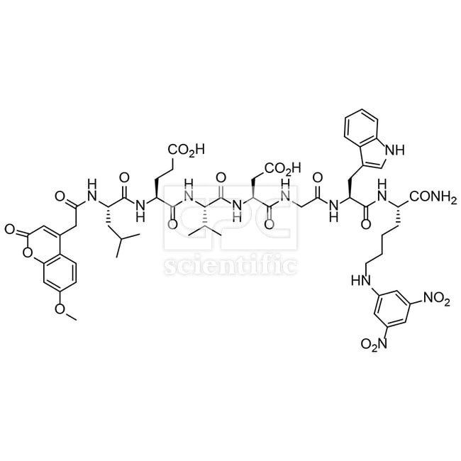 CPC Scientific MCA-Leu-Glu-Val-Asp-Gly-Trp-Lys(DNP)-NH2 ...