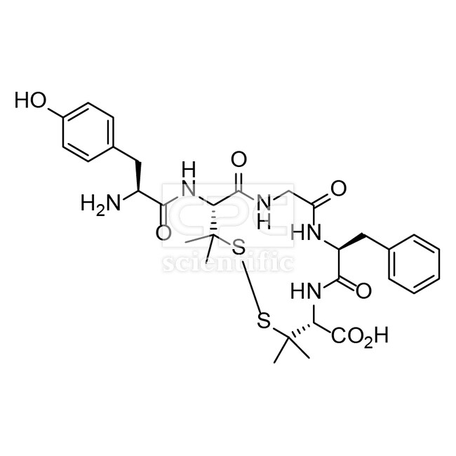 CPC Scientific H-Tyr-DPen-Gly-Phe-DPen-OH (trifluoroacetate salt) 1MG ...