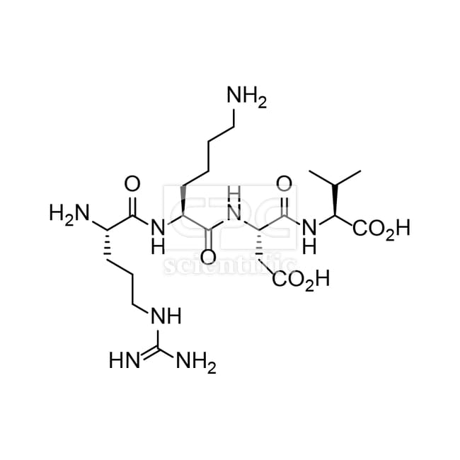 CPC Scientific H-Arg-Lys-Asp-Val-OH (trifluoroacetate salt) 1MG ...