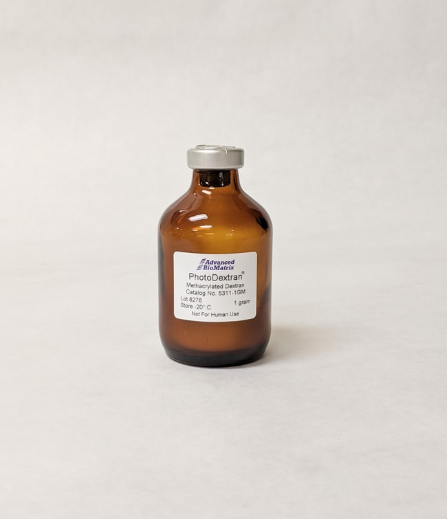 Advanced Biomatrix PhotoDextran Methacrylated Dextran sterile 1 gram ...