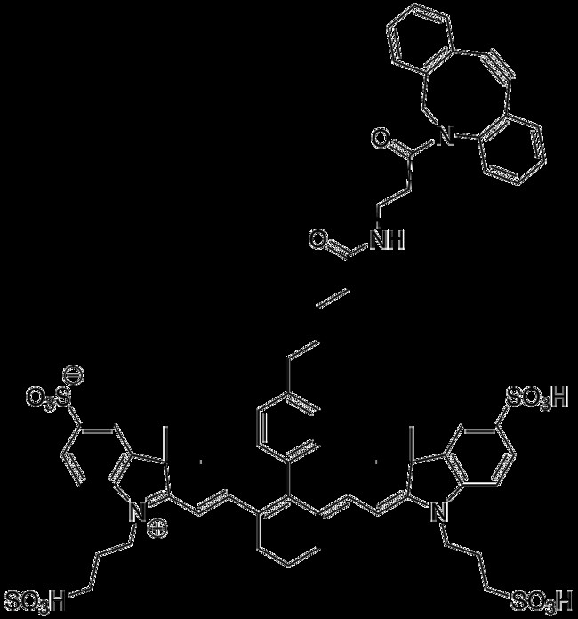 Click Chemistry Tools The Cy7 DBCO is water-soluble, hydrophilic dye ...