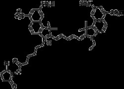 Click Chemistry Tools Cy5.5 NHS Ester is a bright and photostable near-IR | Fisher Scientific