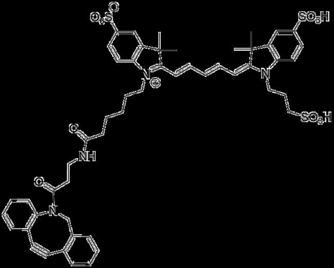 Click Chemistry Tools Cy5 DBCO is an azide reactive probe used for imaging | Fisher Scientific