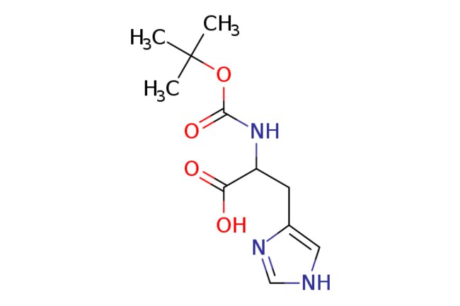 eMolecules 2-[(tert-butoxycarbonyl)amino]-3-(1H-imidazol-4-yl)propanoic | Fisher Scientific
