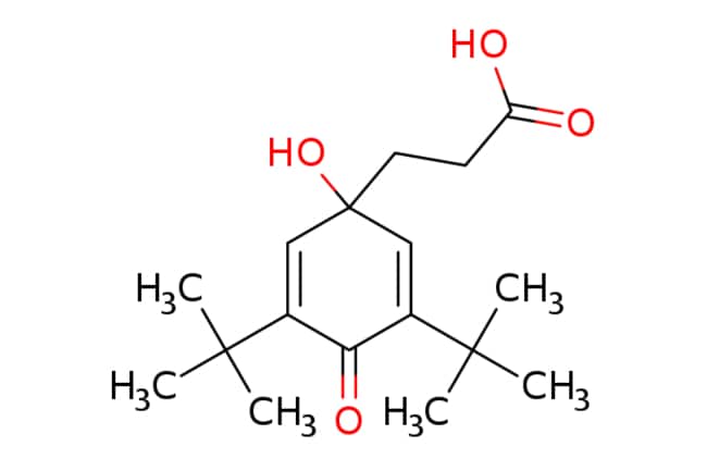 eMolecules 3,5-Bis(1,1-dimethylethyl)-1-hydroxy-4-oxo-2,5-cyclohexadiene-1-propanoic | Fisher ...