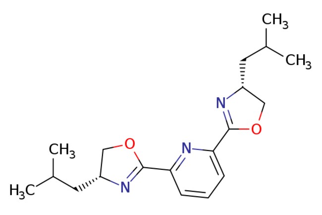 eMolecules 2,6-Bis((R)-4-isobutyl-4,5-dihydrooxazol-2-yl)pyridine ...