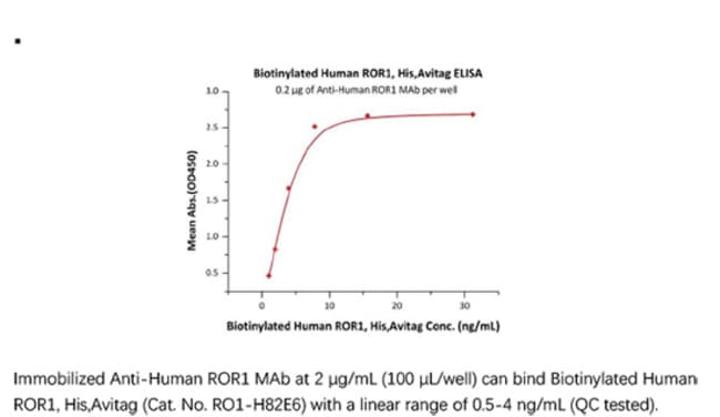 ACROBiosystems Recombinant Protein;Biotinylated Human ROR1 Protein, His | Fisher Scientific