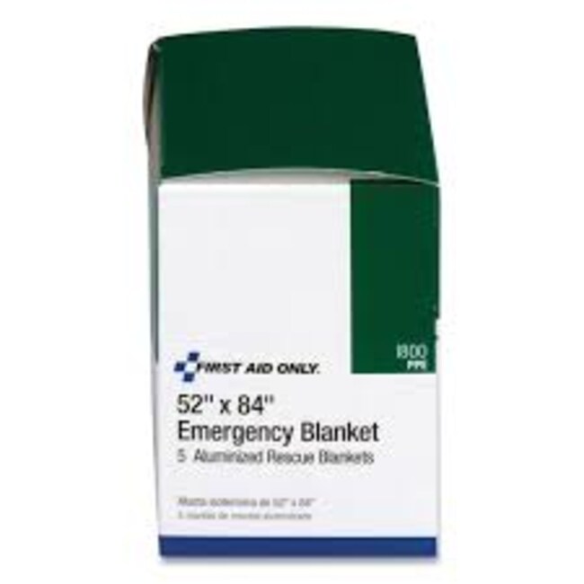 Enterprise Technology Solutions Aluminized Emergency Blanket, 52" x 84 ...