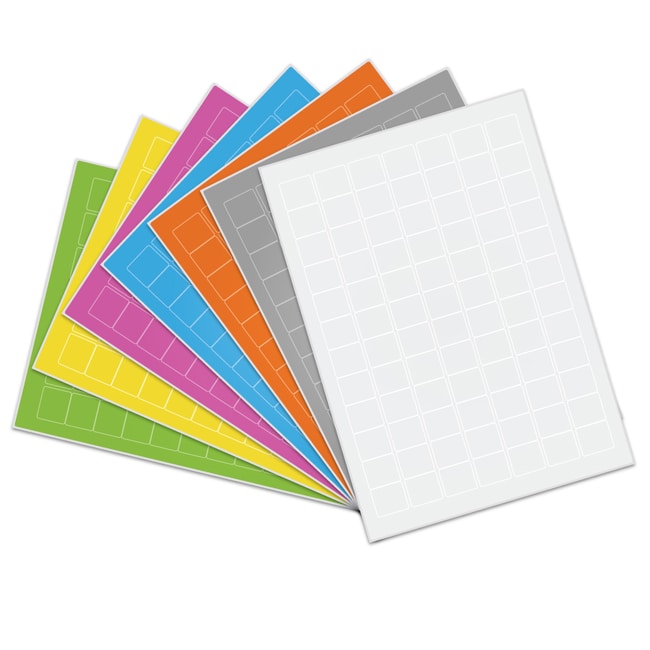 GA International Cryogenic Labels for Laser Printer in Assorted Colors ...