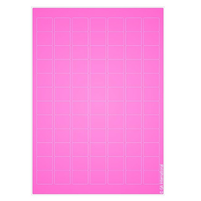 GA International Cryogenic Labels for Laser Printer in Assorted Colors ...