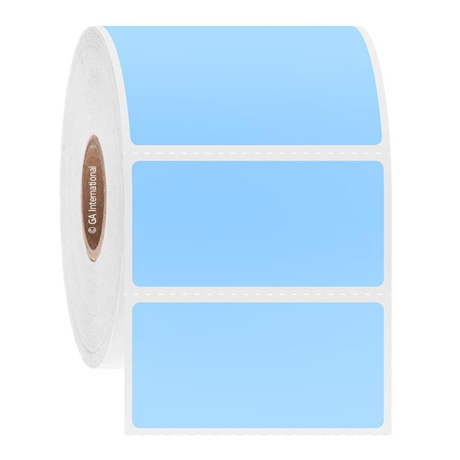 GA International Metal Rack Labels for Barcode and Thermal Printers on ...