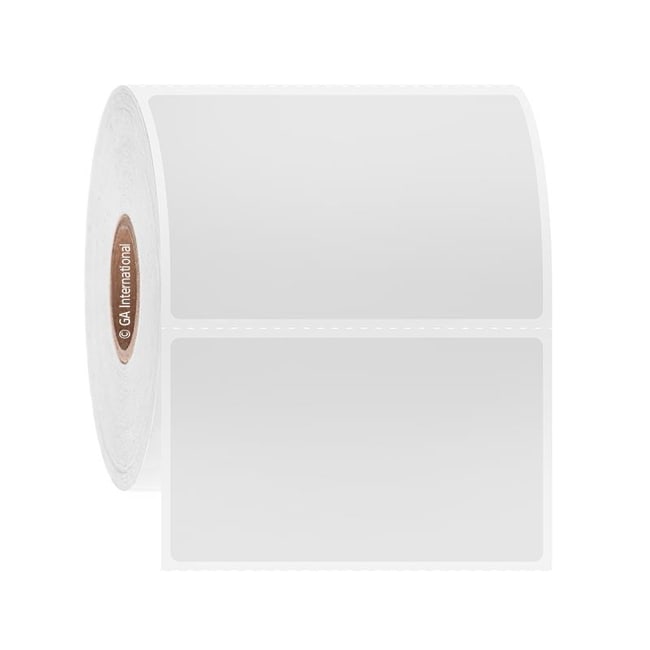 GA International Wide White Deep-Freeze Labels for Thermal-Transfer ...