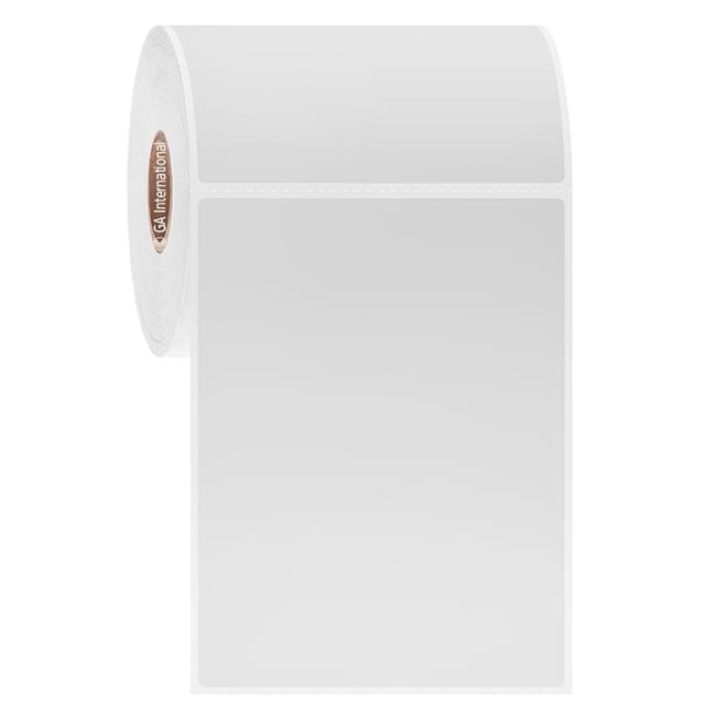 GA International White Cryogenic Barcode Labels for Liquid Nitrogen ...