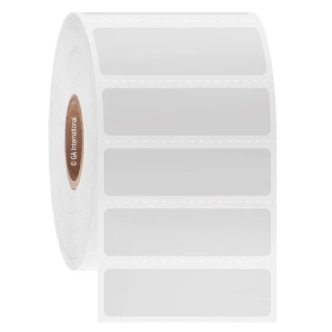 GA International White Cryogenic Barcode Labels for Liquid Nitrogen ...