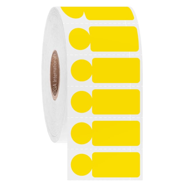 GA International SnapPeel Cryogenic Barcode Labels for Liquid Nitrogen ...