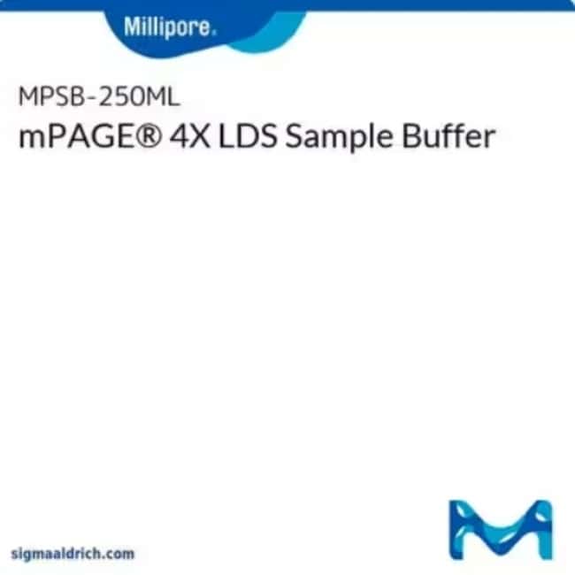 MilliporeSigma mPAGE 4X LDS Sample Buffer 4X LDS Sample Buffer | Buy ...