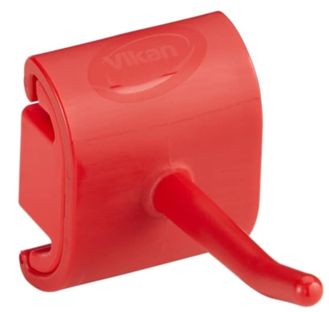 Remco Hygienic Wall Bracket, Single Hook Module Color: Red:Facility ...