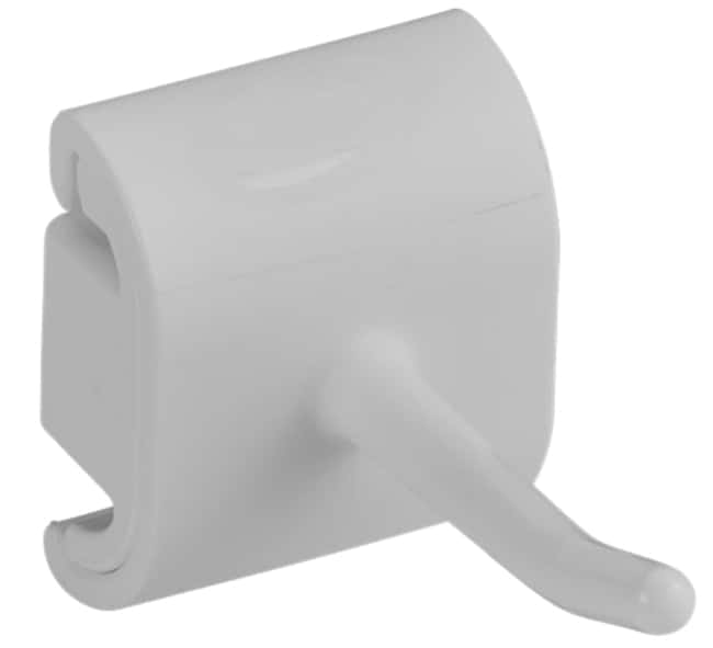 Remco Hygienic Wall Bracket, Single Hook Module Color: White:Facility ...