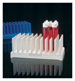 Thermo Scientific Nalgene Polypropylene-Filled Test Tube Peg Racks, 8 x ...