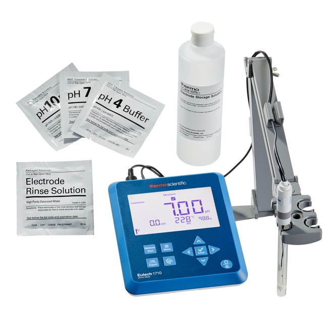 Thermo Scientific Eutech PH 1710 pH Bench Meter Kit estándar de ...