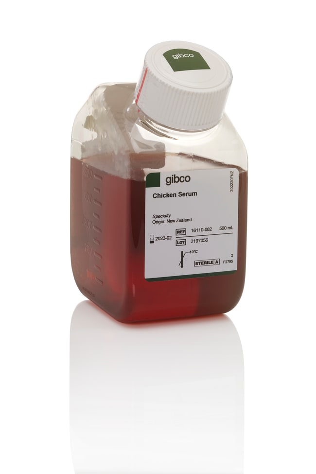 Gibco Chicken Serum, New Zealand Origin 500 mL | Buy Online | Gibco ...