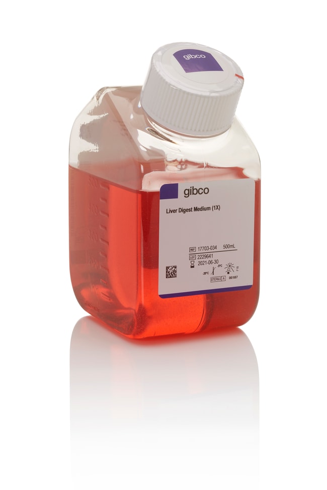 Gibco Liver Digest Medium 500 mL | Buy Online | Gibco™ | Fisher Scientific