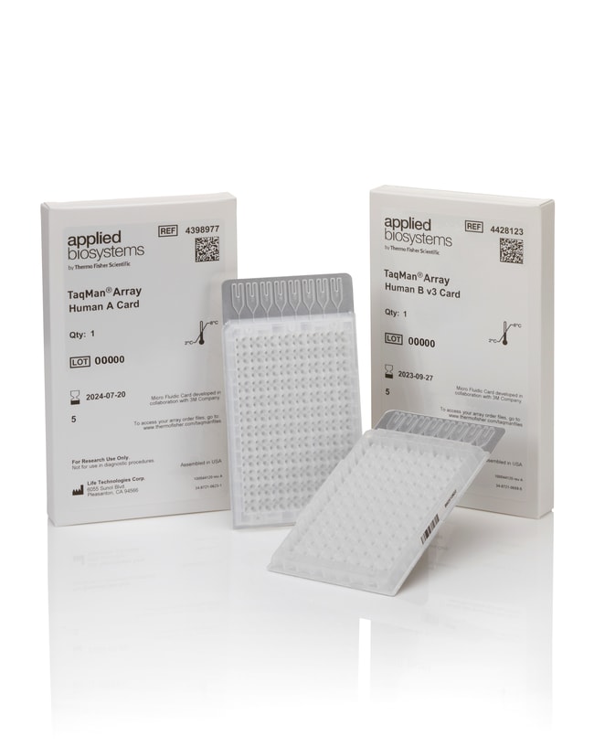 Applied Biosystems TaqMan Array Human MicroRNA A+B Cards Set v3.0 8 ...
