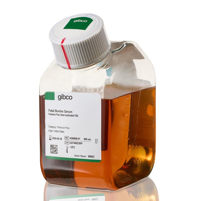 Gibco Fetal Bovine Serum, Premium Plus 500 mL | Buy Online | Gibco ...