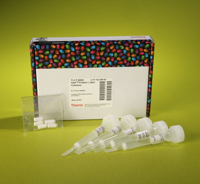 Thermo Scientific NAb Protein L Spin Columns, 1 mL Spin Columns, 5mL ... Thermo Scientific NAb Protein L Spin Columns, 1 mL Spin Columns, 5mL ...