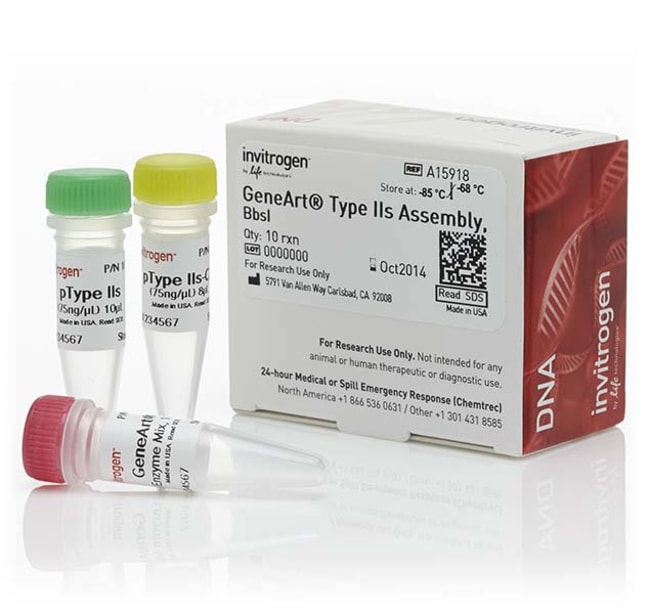Invitrogen GeneArt Type IIs Assembly Kit, Bbs I Bbs I:Biochemical ...