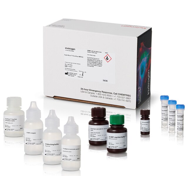 Invitrogen SuperBoost EverRed and EverBlue Colorimetric HRP Kits 150 ...