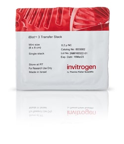 Invitrogen iBlot 3 Transfer Stacks, mini, nitrocellulose 10 Stacks ...
