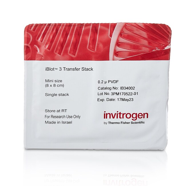 Invitrogen iBlot 3 Transfer Stacks, mini, PVDF 10 Stacks | Buy Online ...
