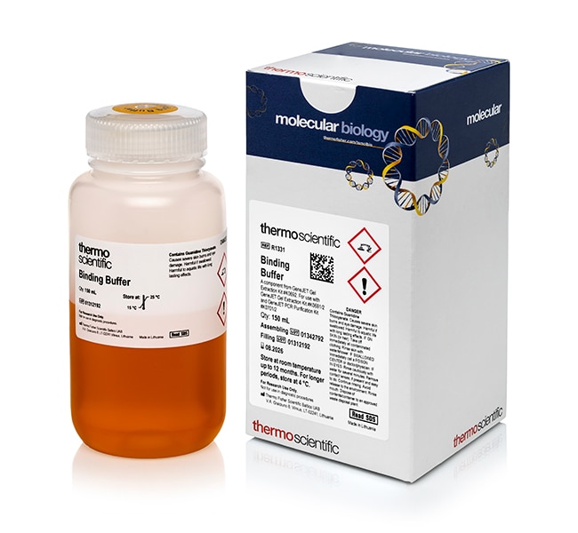 Thermo Scientific Bindande buffert för GeneJET Gelextraktionssats 150 ...