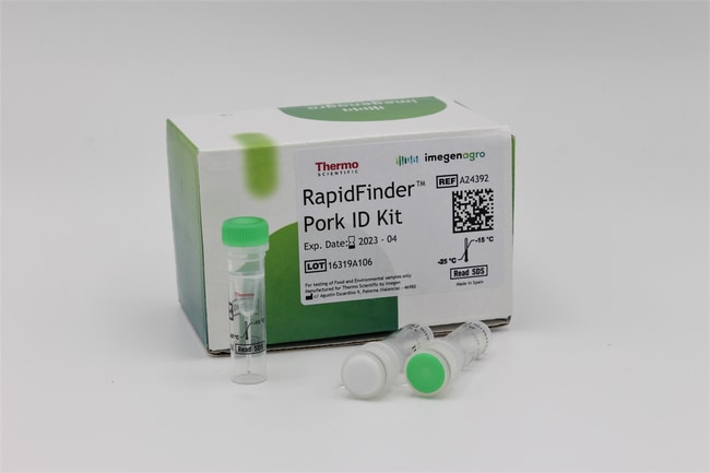 Thermo Scientific RapidFinder Pork ID Kit:PCR Equipment and Supplies ...